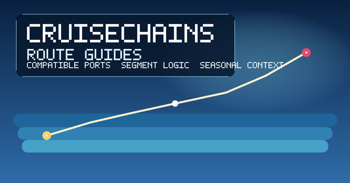 CruiseChains — Cruise chain guides and route breakdowns